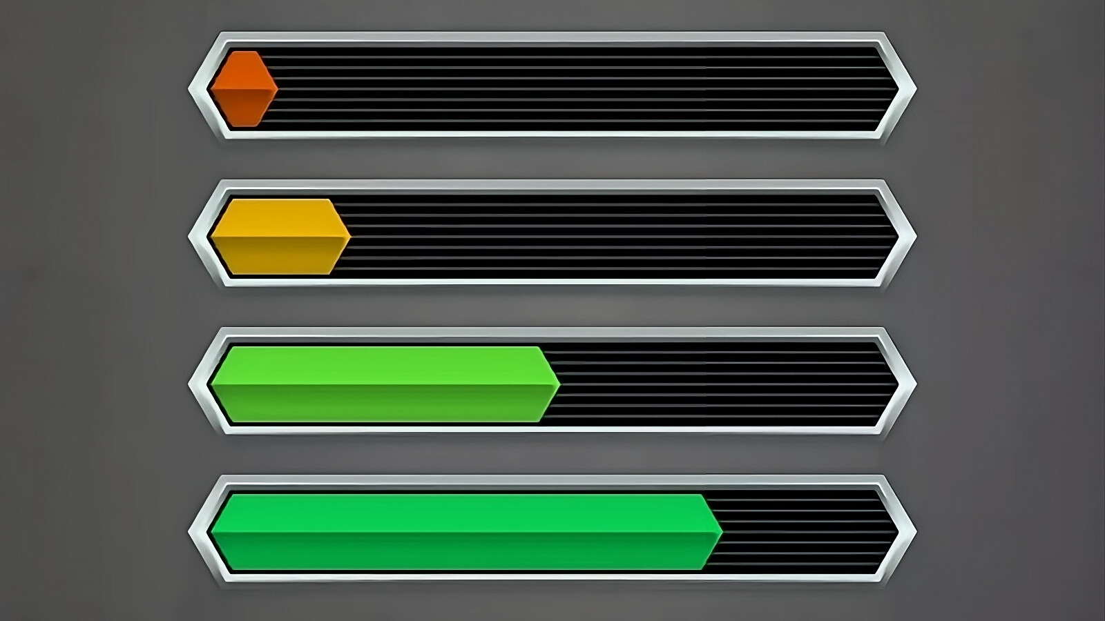 Interfaccia utente HP/Progress/Stamina Bar - Recensione del pacchetto Unity Asset Store | Sharp ...